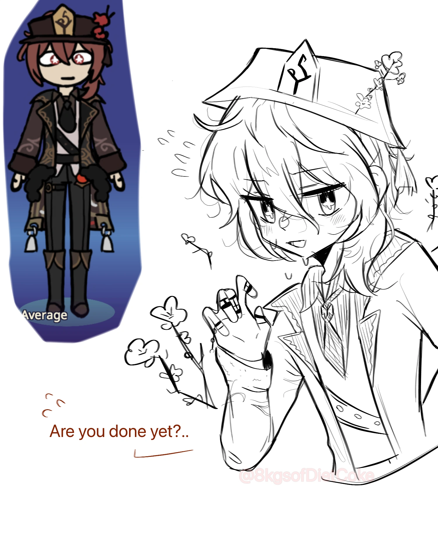 doodled one of my silly wisher splice characters bc why not | Fandom