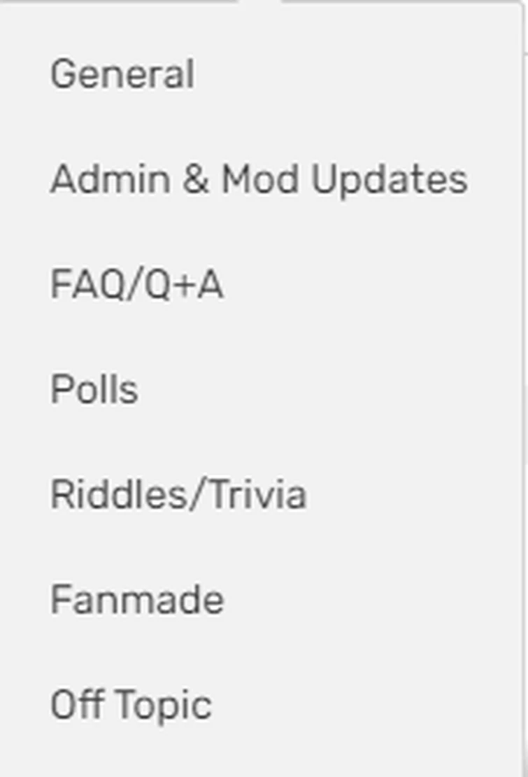 Regarding of Categories | Fandom