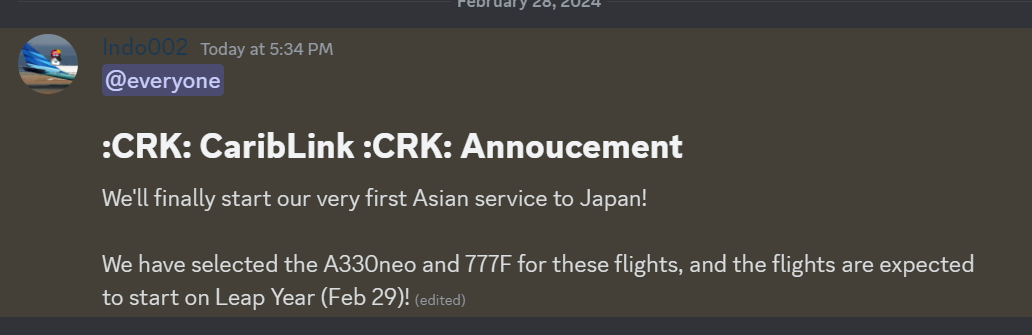 Expect our first Asian Flight :D | Fandom