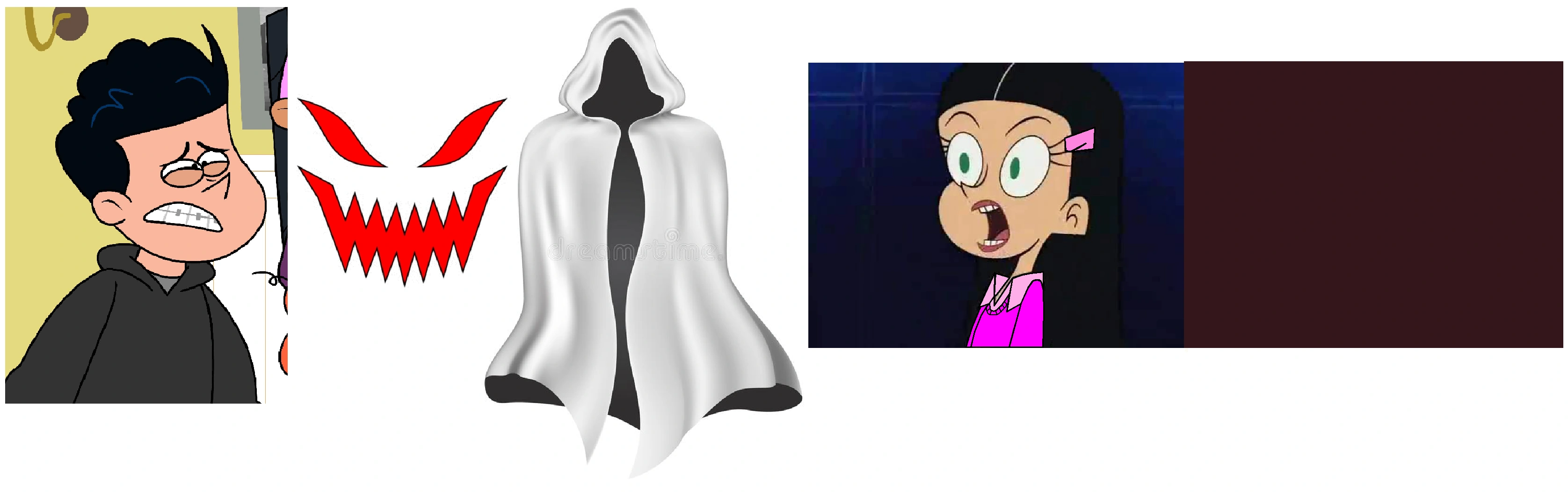 Kevin Reynolds presents an 'Evil Cloak' to Janet Nelson Jr. and She ...