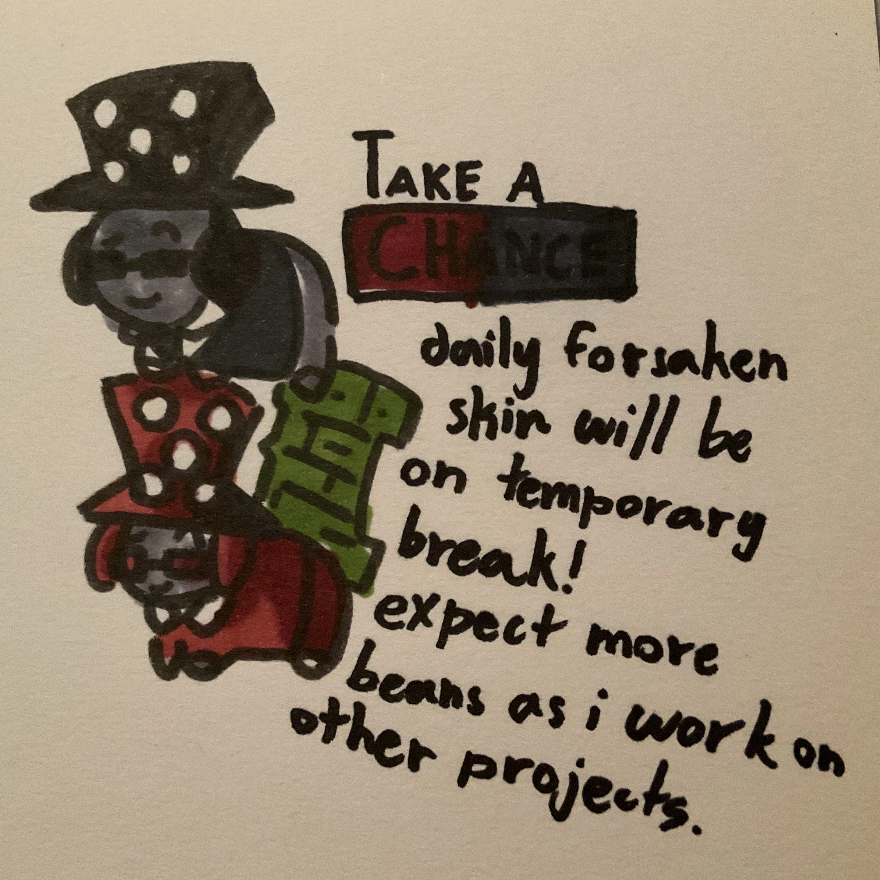 drawing forsaken skins every day: day 23 | Fandom