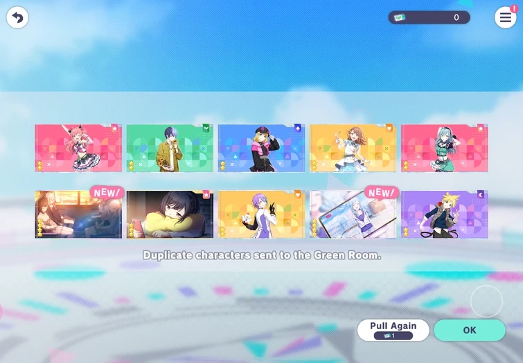 Yesterday, I decided to return to Project Sekai and I decides to use a ...
