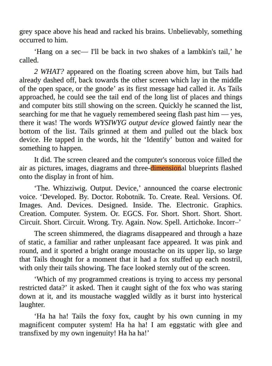 Novel Eggman scale | Fandom