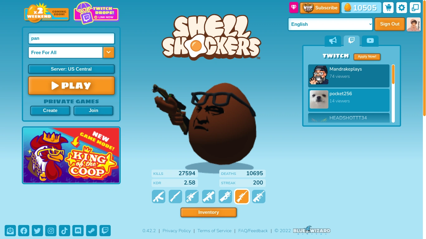 Update on my shell shocker profile | Fandom