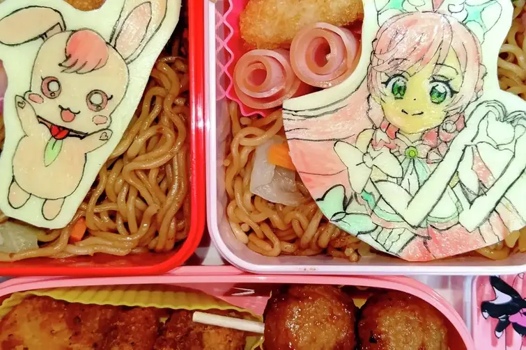 The Real Precure Character Food Arts ("Chara-Ben", Character-Bento) in ...