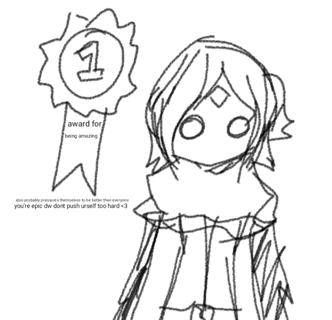 overachiever doodle | Fandom