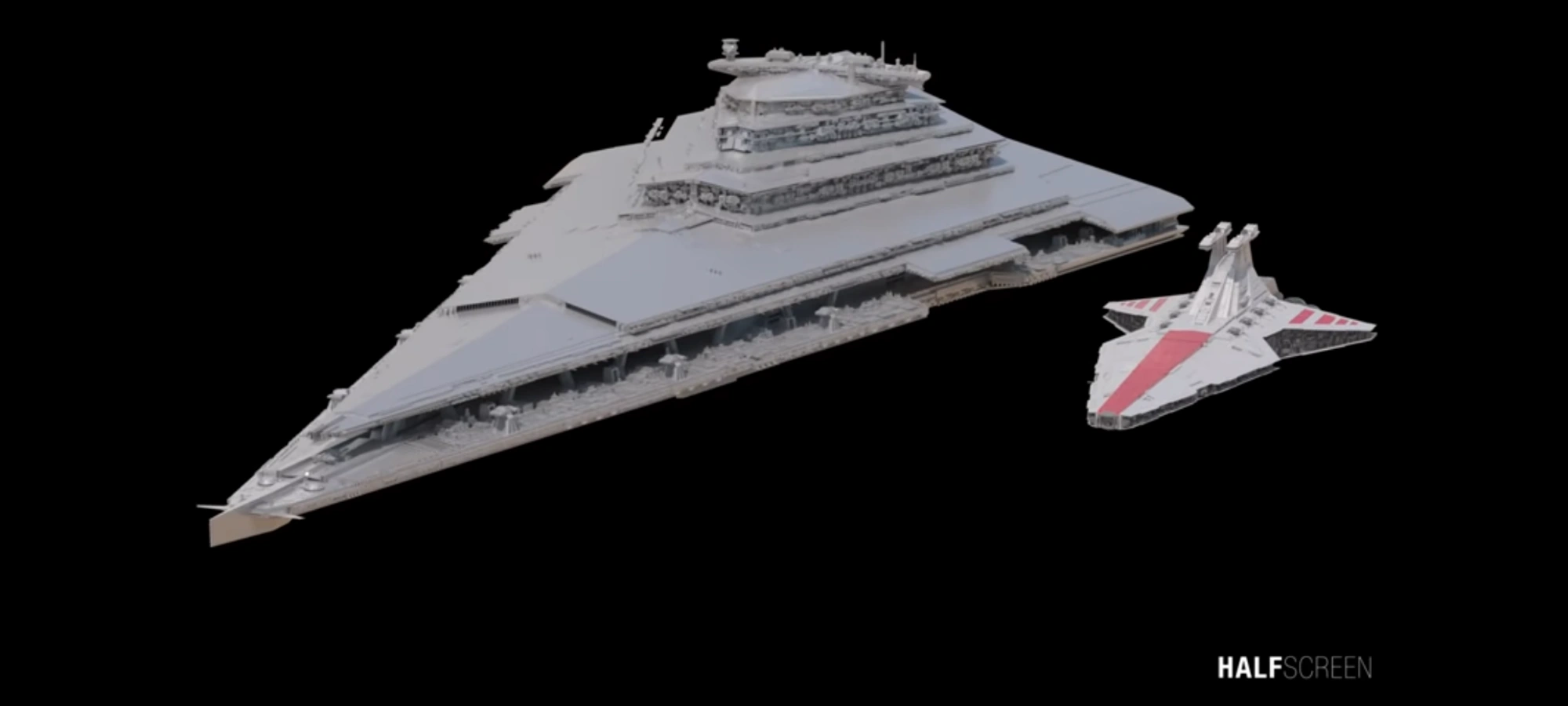 [Halfscreen] Resurgent-class and Venator-class compared size. | Fandom