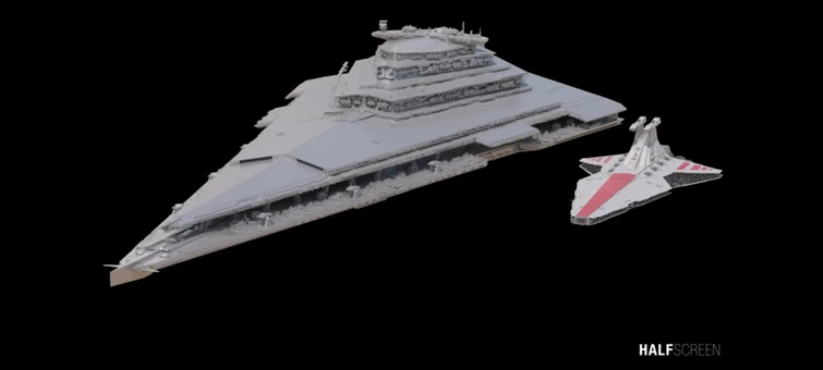 [Halfscreen] Resurgent-class and Venator-class compared size. | Fandom
