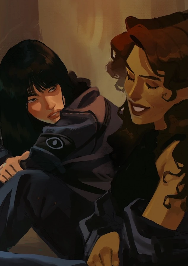 Trix and Umber? (art by my sis) | Fandom