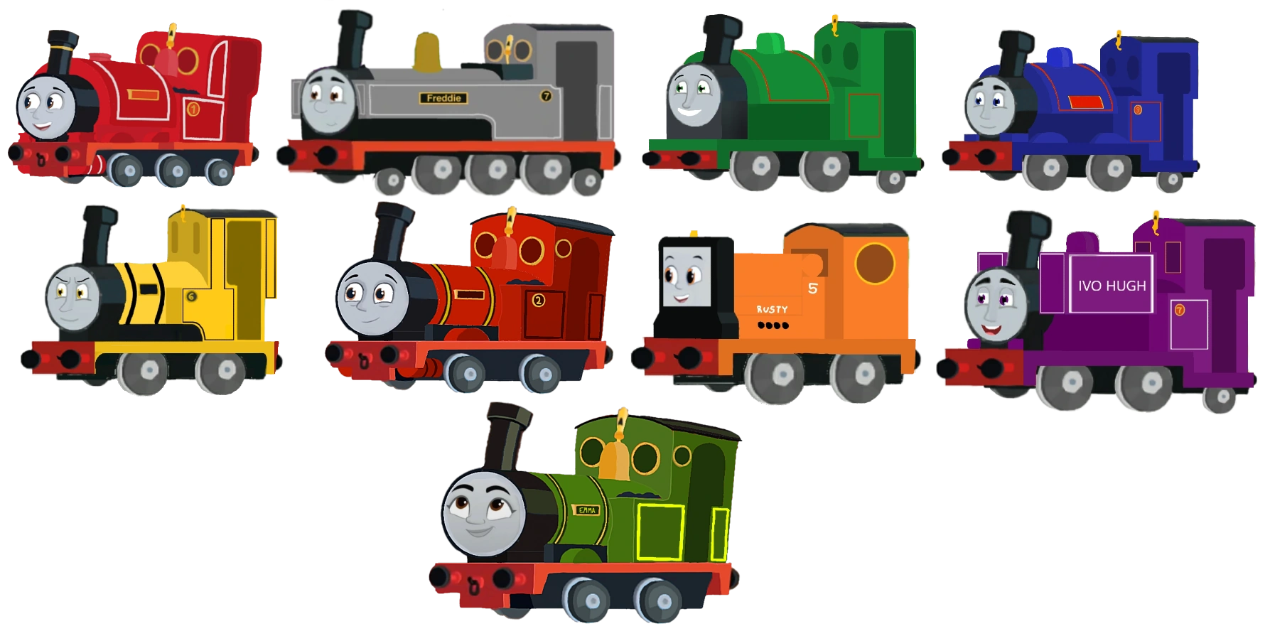 AEG Steam Team (Skarloey edition) | Fandom