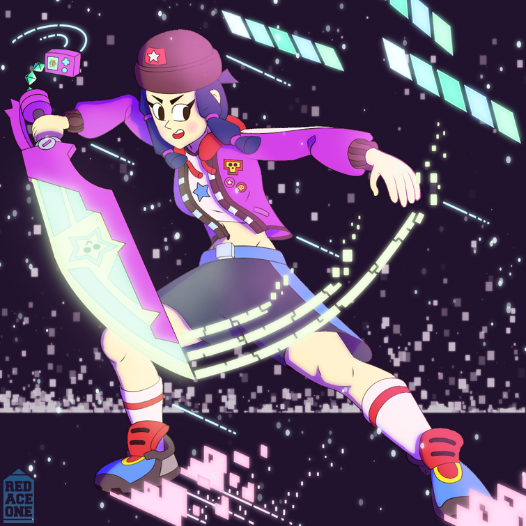 Brawl Stars Fanart! Heroine Bibi! | Fandom