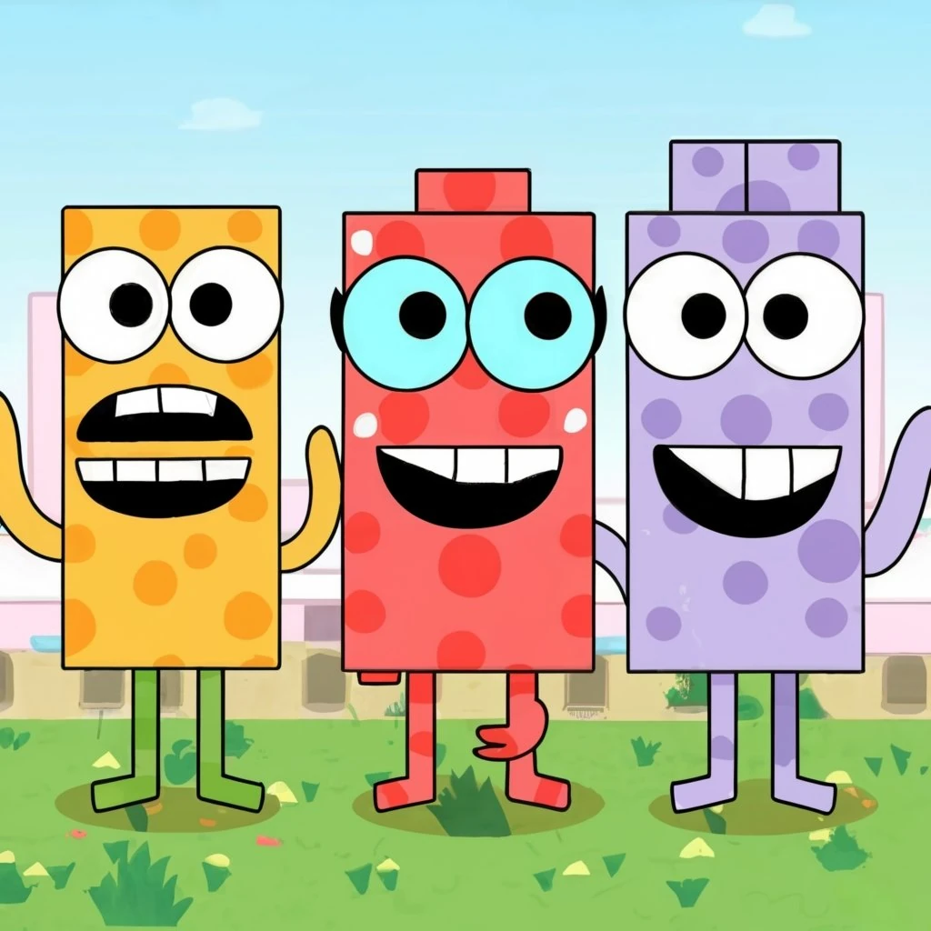 This is the numberblocks i got from AI | Fandom