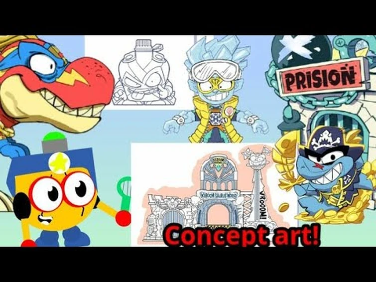 New L̶e̶a̶k̶s̶ Concept art for Superthings and Piratix | Fandom