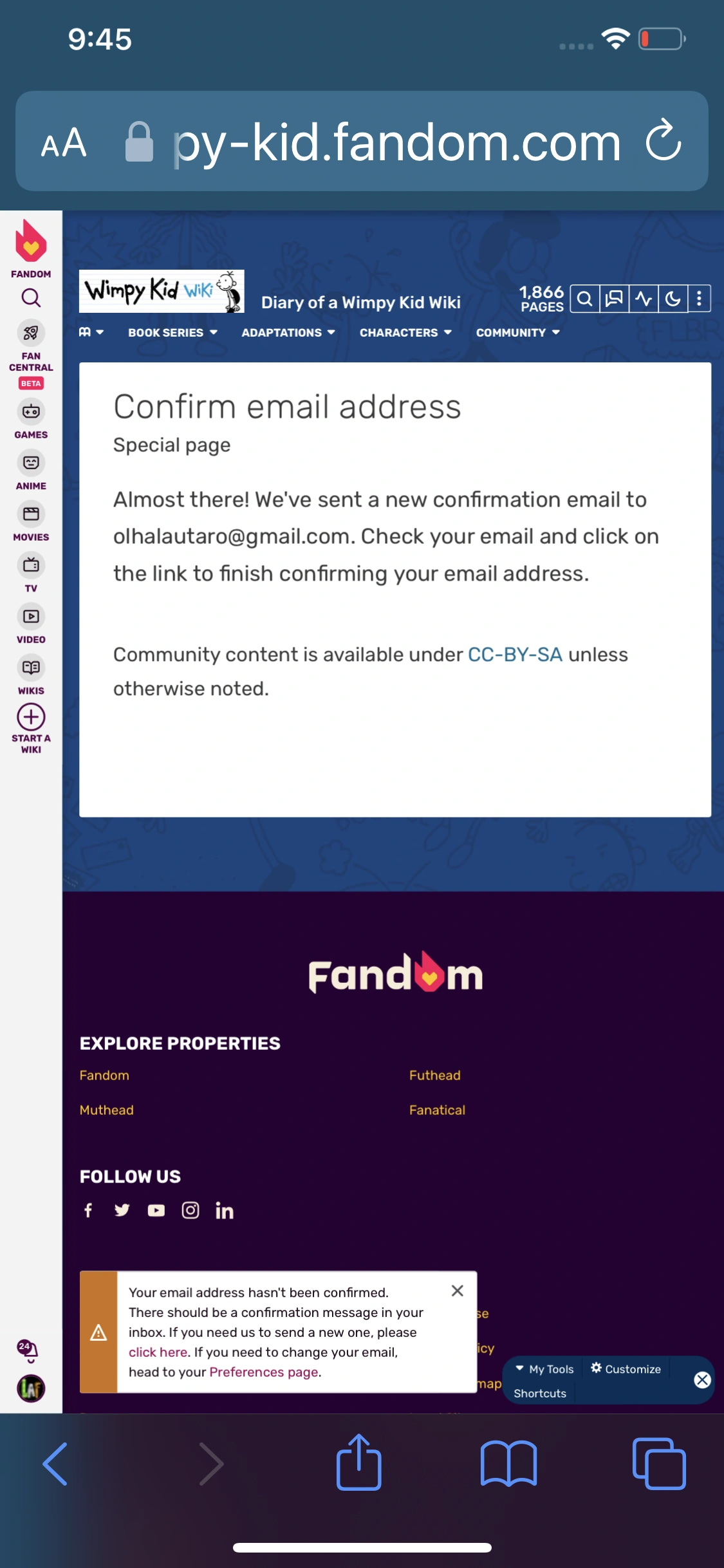 There’s no link, how?? | Fandom