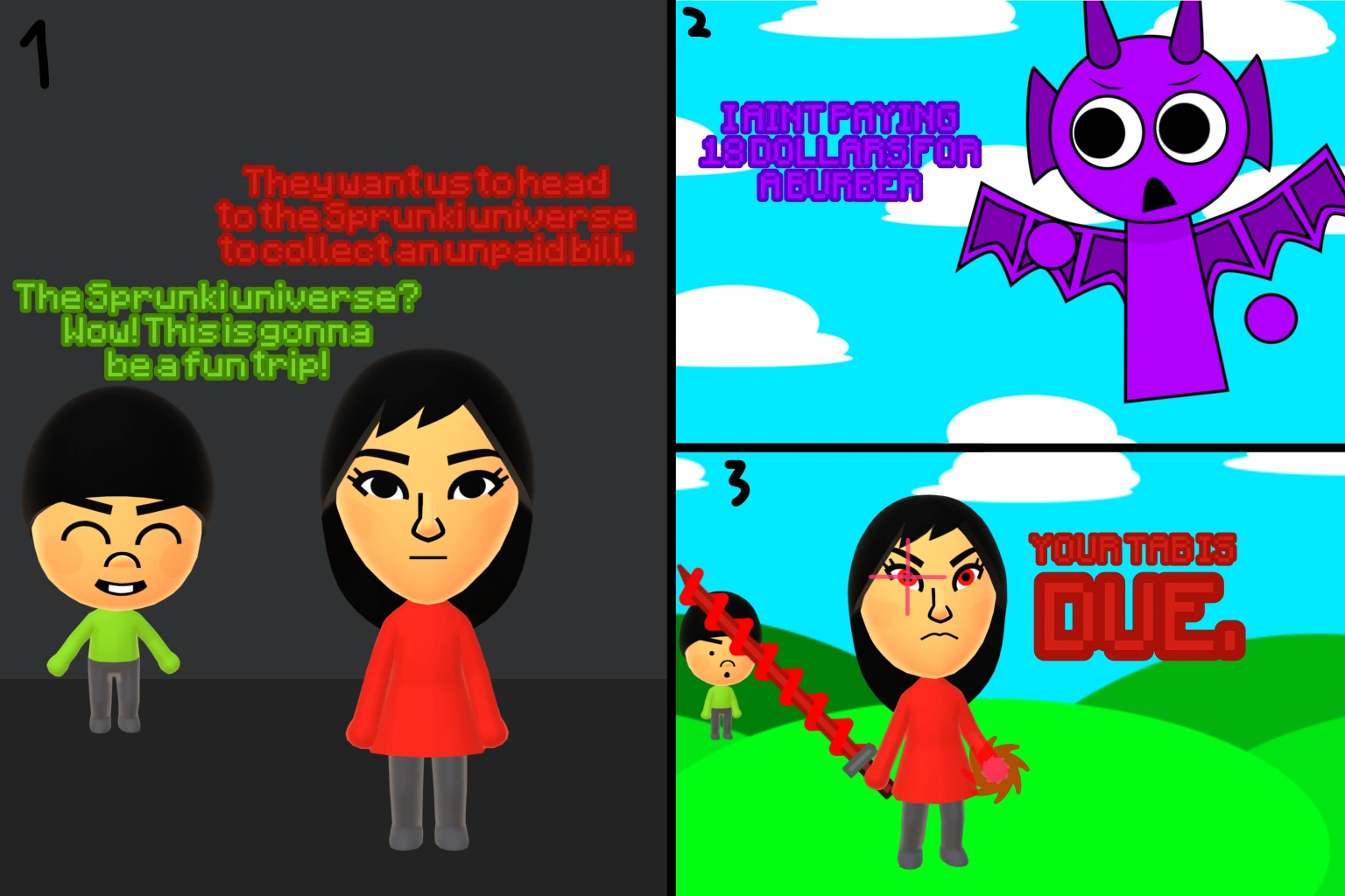 Absolute nutcase comic (Ft. Durple) | Fandom