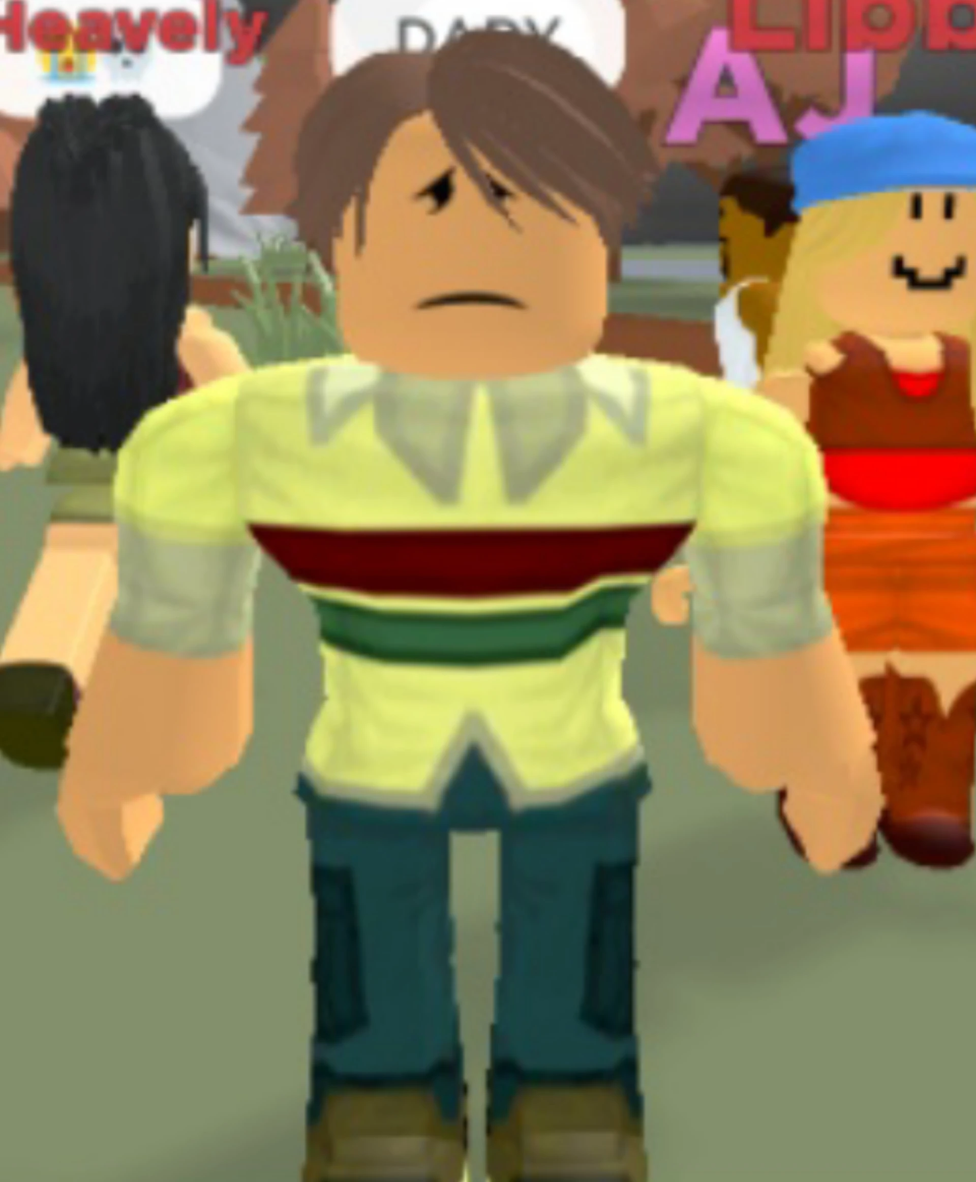 i was playing trd but the faces got messed up and cody looks so done ...