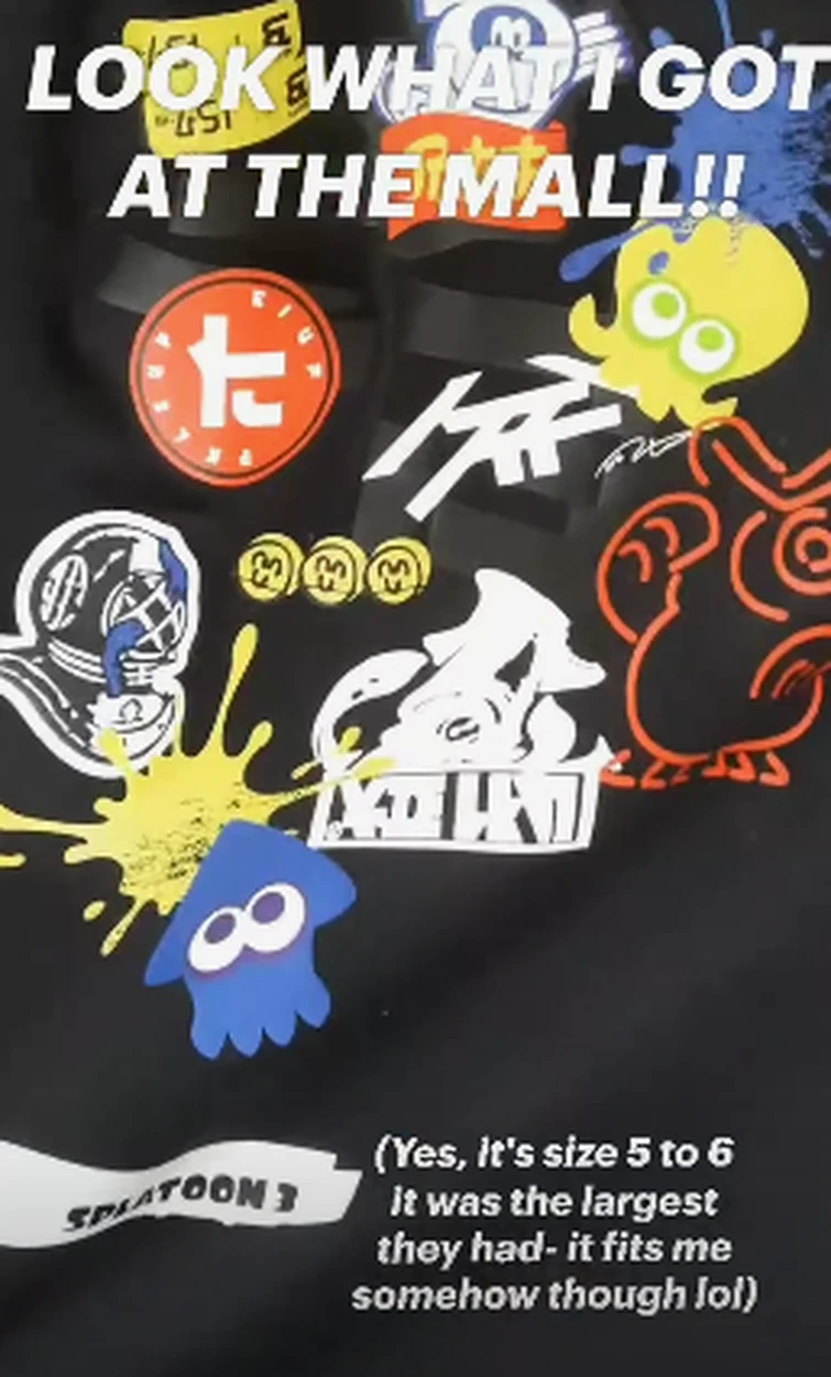 I GOT SPLATOON MERCH AT THE MALL!!! | Fandom