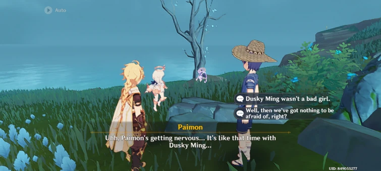 Wait- didn't Dusky Ming's quest release after Ruu's quest? | Fandom