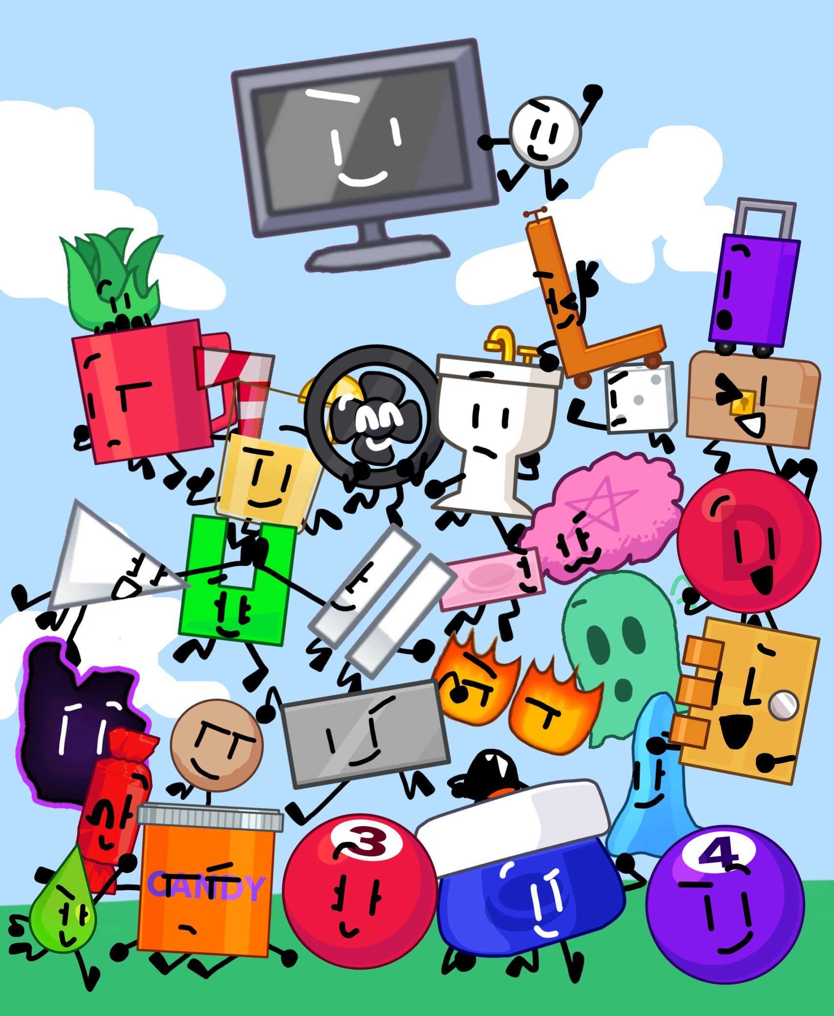 I made a poster for an object show I’m making | Fandom