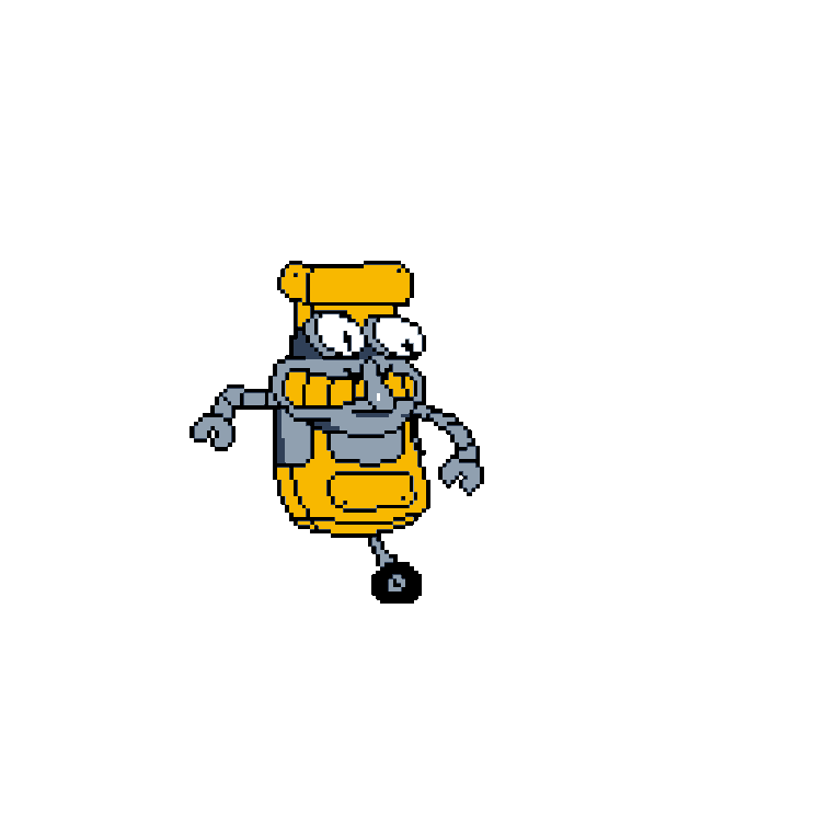 Cheese Peppibot but with Peppibot's modern movesets animation (sprite ...