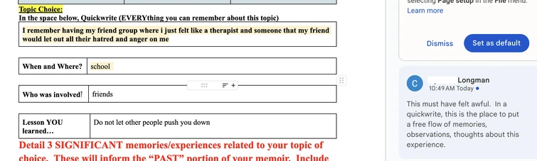 CAN I TRAUMA DUMP ON MY ESSAY OUTLINE IN PEACE?! | Fandom