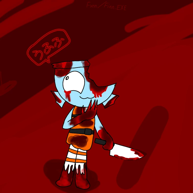 ** TW :: BLOOD** finn looks really scary | Fandom
