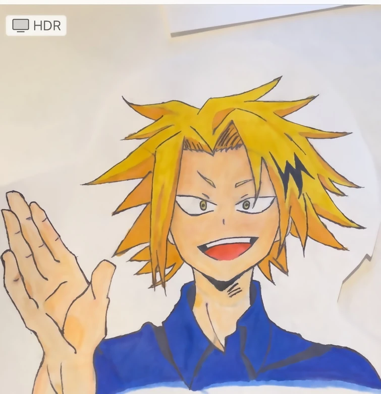 Denki Drawing (Colored) | Fandom