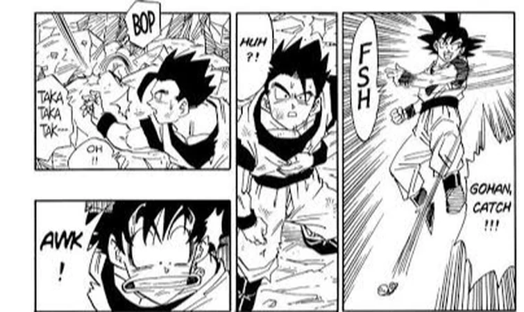 Why did Goku throw the Potara at Gohan if he could have just teleported ...