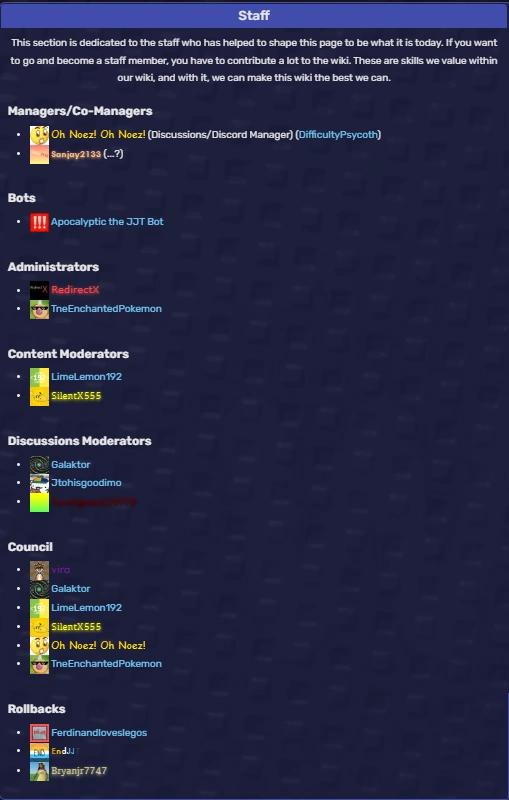 staff shortage (serious) | Fandom