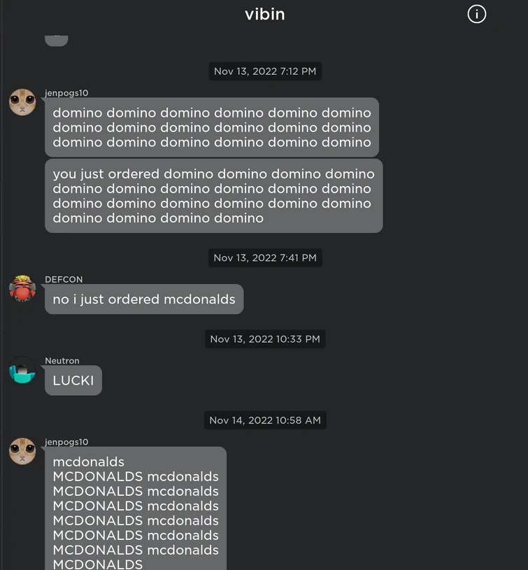 whats one of the weirdest things your friend or someone in a group chat ...