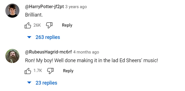 The comments- | Fandom