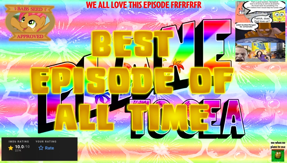 Plane To Sea is the best episode of SpunkBob ever!!!!1! | Fandom