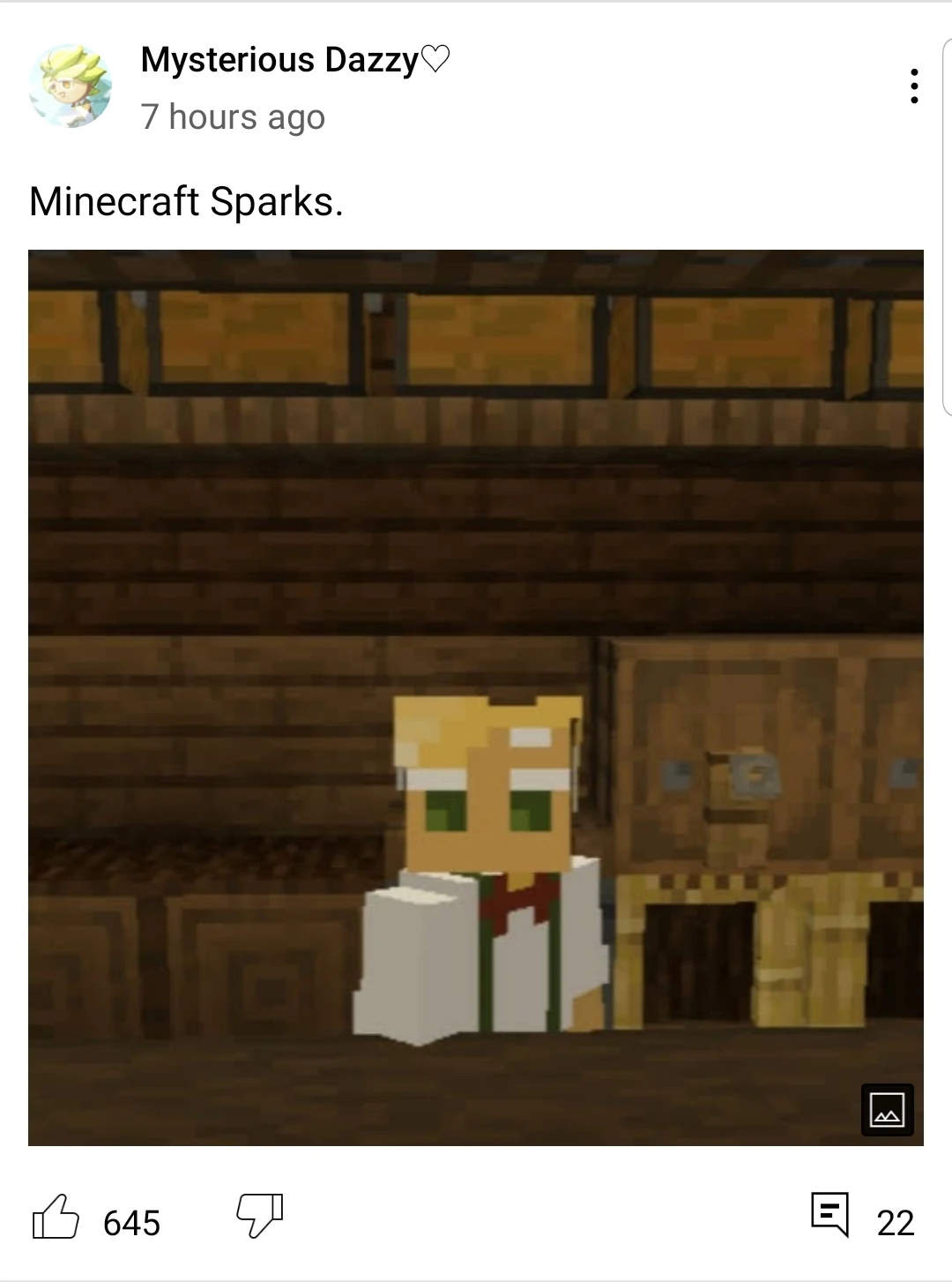 Minecraft Sparks. | Fandom
