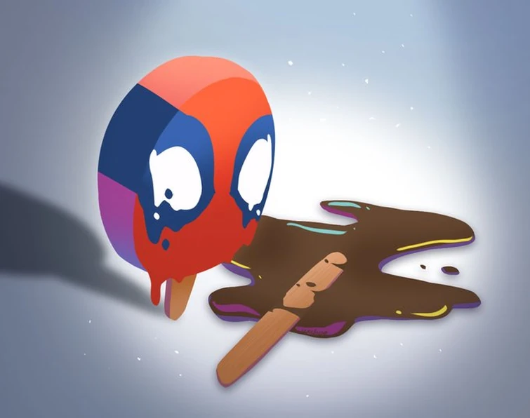 The spider man popsicle watching me eat its brother: | Fandom