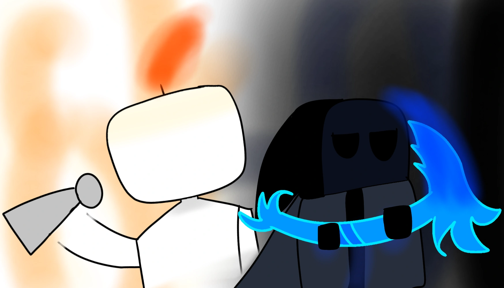 some crappy fanart of the best ghosts | Fandom