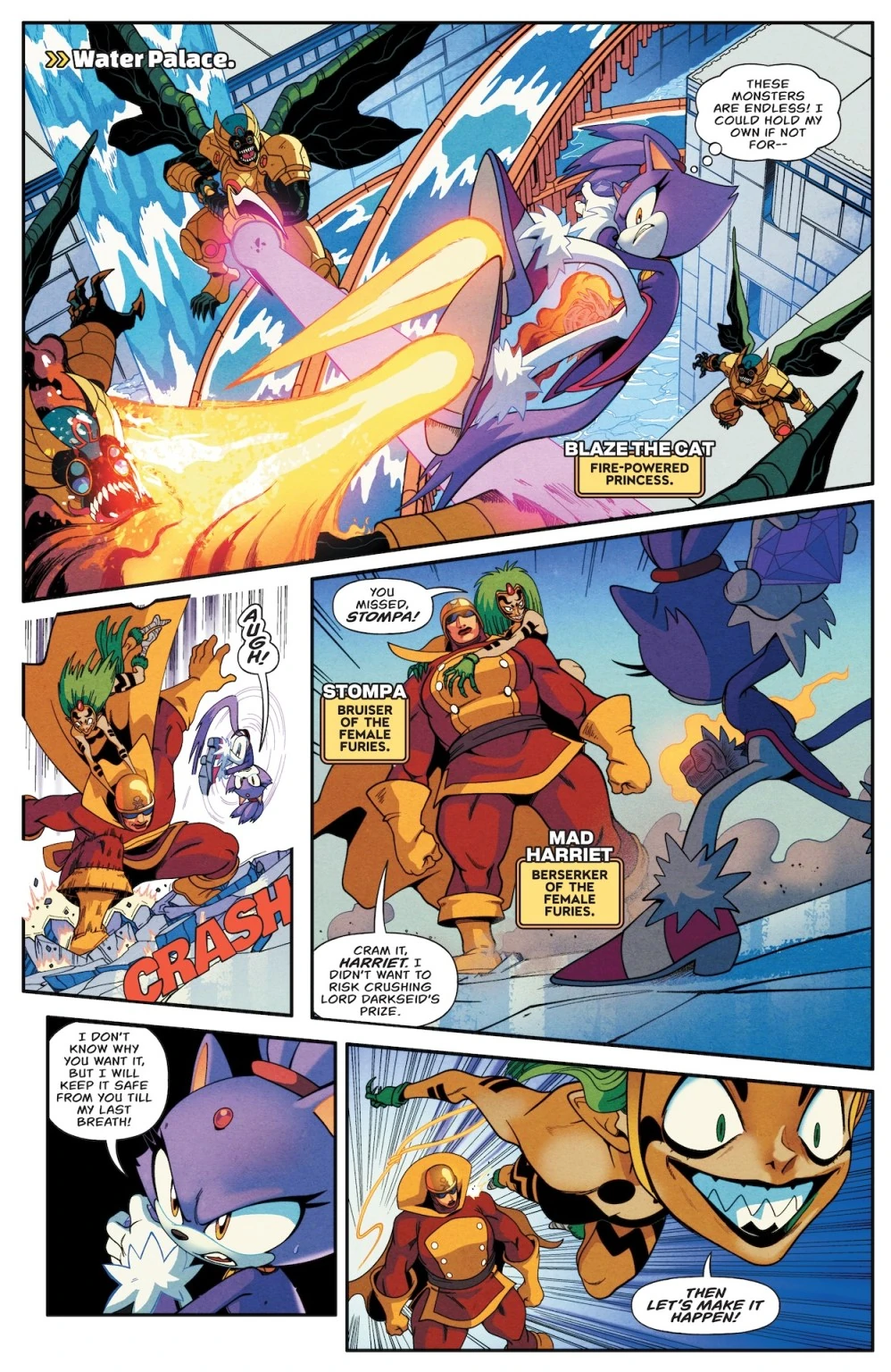 DC x Sonic 4 Preview: Blaze joins the chaos!!! | Fandom