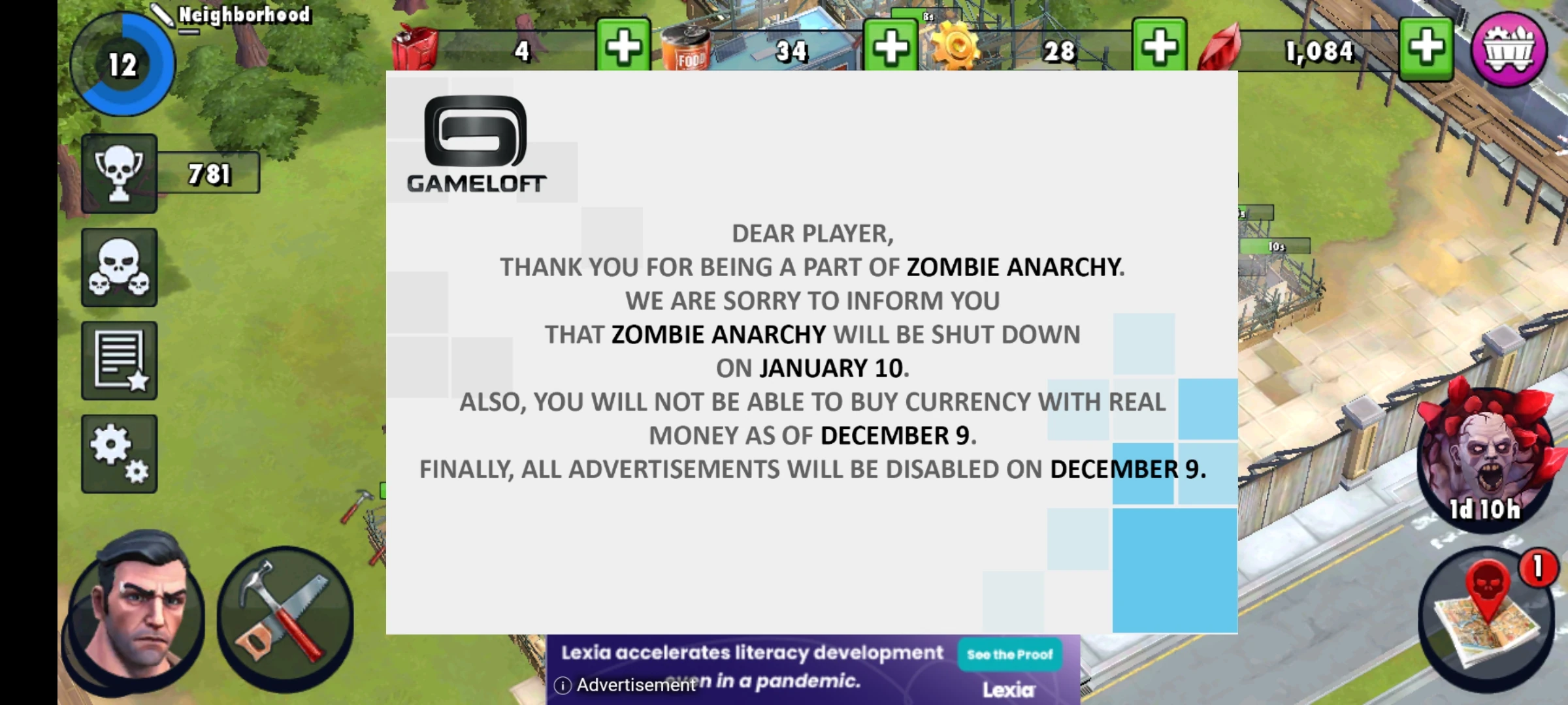Goodbye, Zombie Anarchy | Fandom