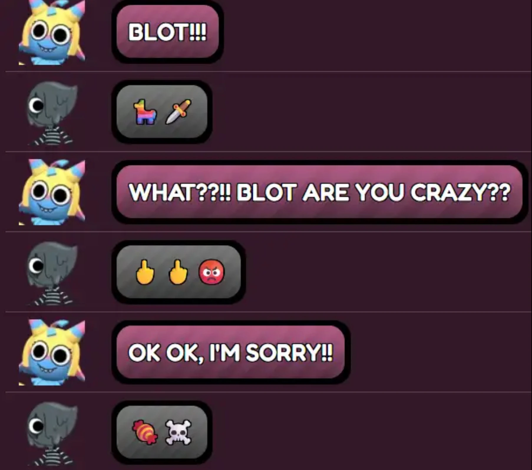 have this blot and yatta interaction | Fandom