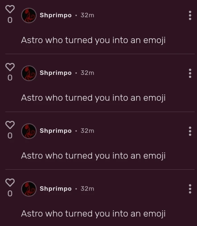 Astro who turned you into an emoji | Fandom