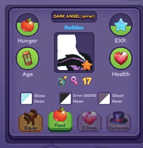 Trading a 1/3 error radidon! | Fandom