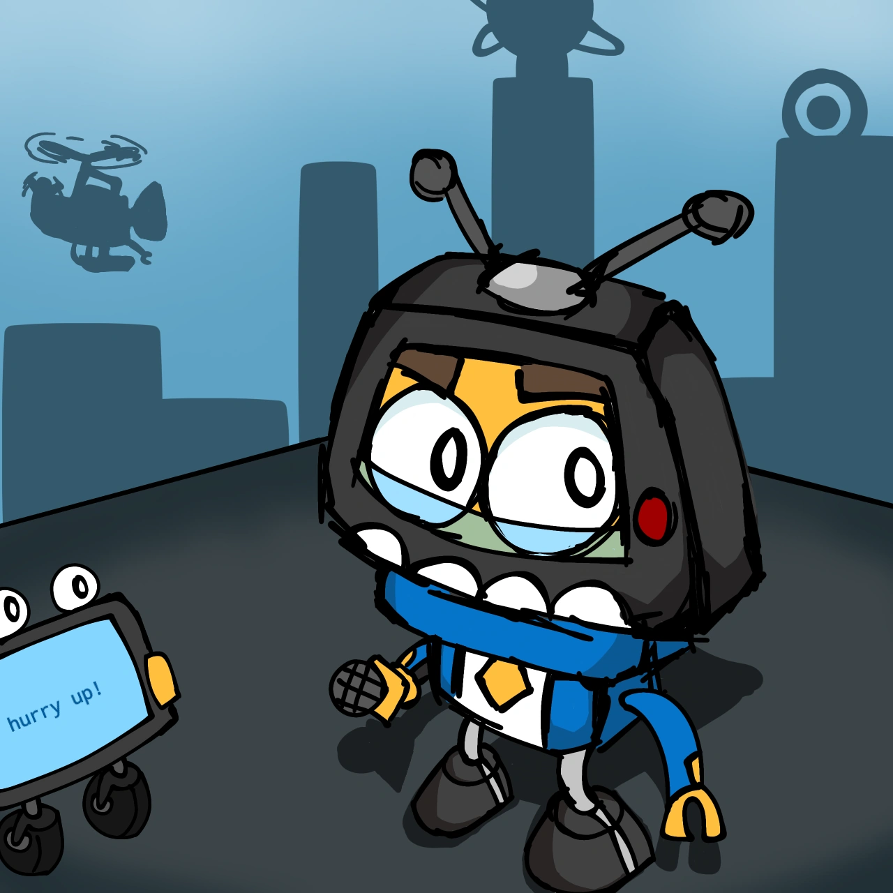 A fanart of Screeno | Fandom