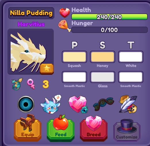Trading this Nilla Pudding harv for a swap or other themed season/dev ...