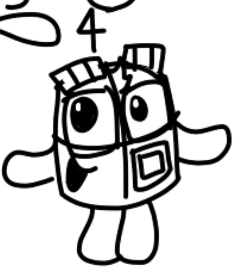 Sup Numberblocks Wiki! Here’s my AU designs and Headcanons for NBs 1-10 ...