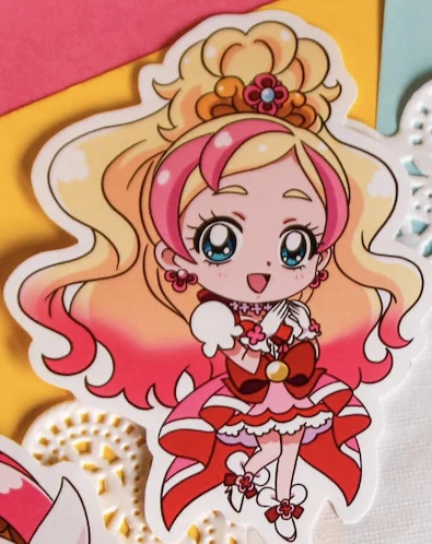Chibi cure flora sticker | Fandom