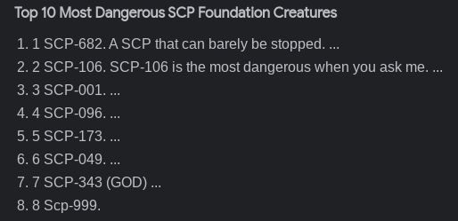 If you could get rid of an SCP, what SCP would you get rid of? | Fandom