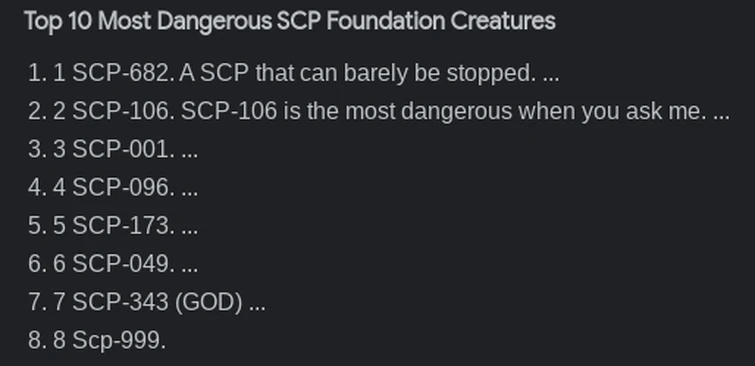 If you could get rid of an SCP, what SCP would you get rid of? | Fandom