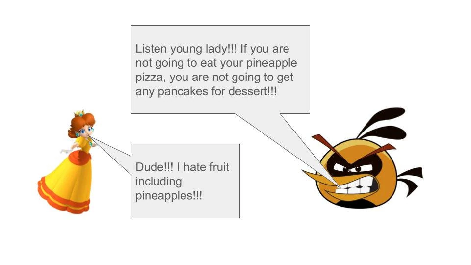 Riley hates broccoli recreated with my favorite characters. | Fandom