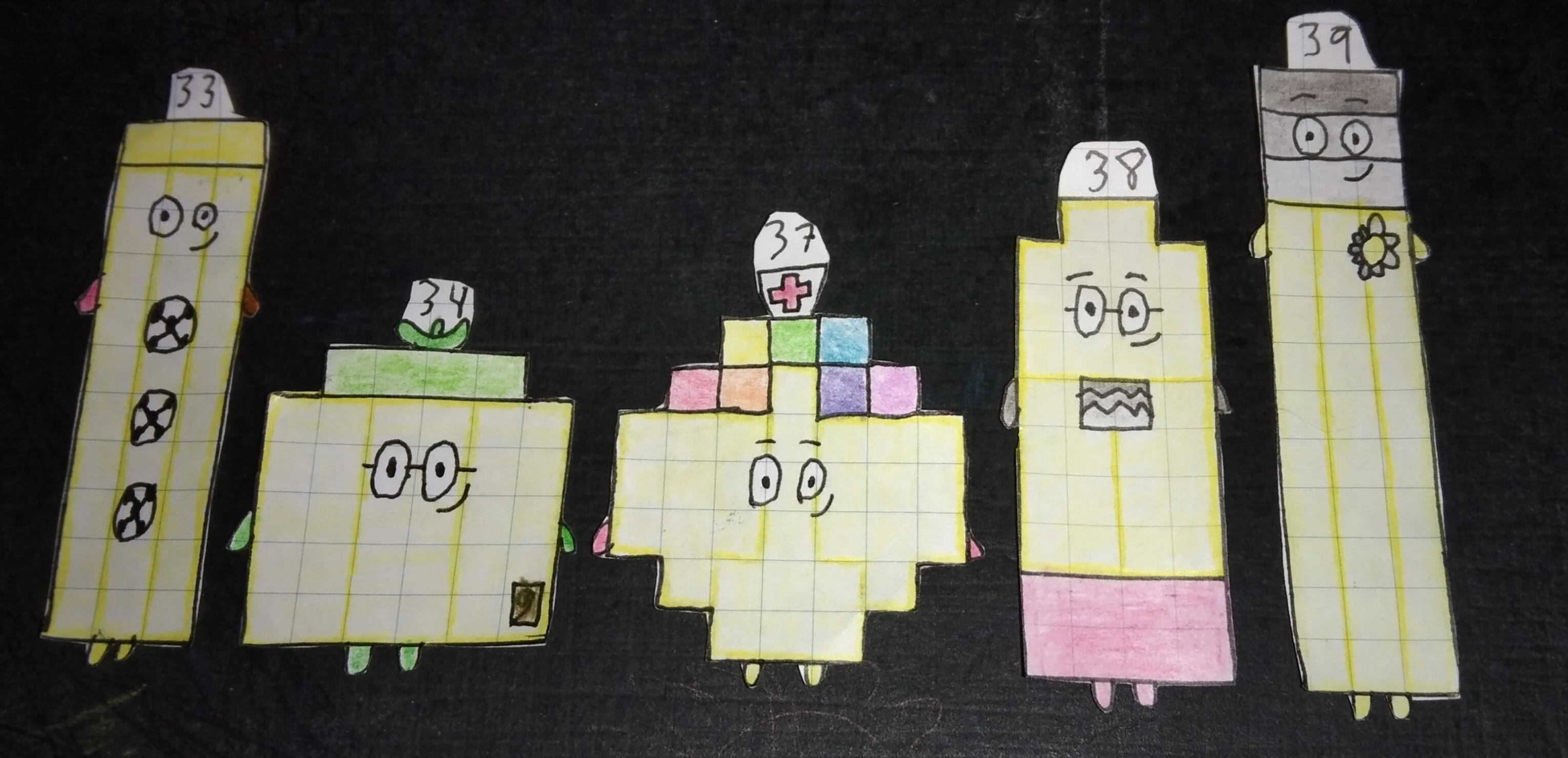 My fanmade numberblocks and their descriptions: Part 1 | Fandom