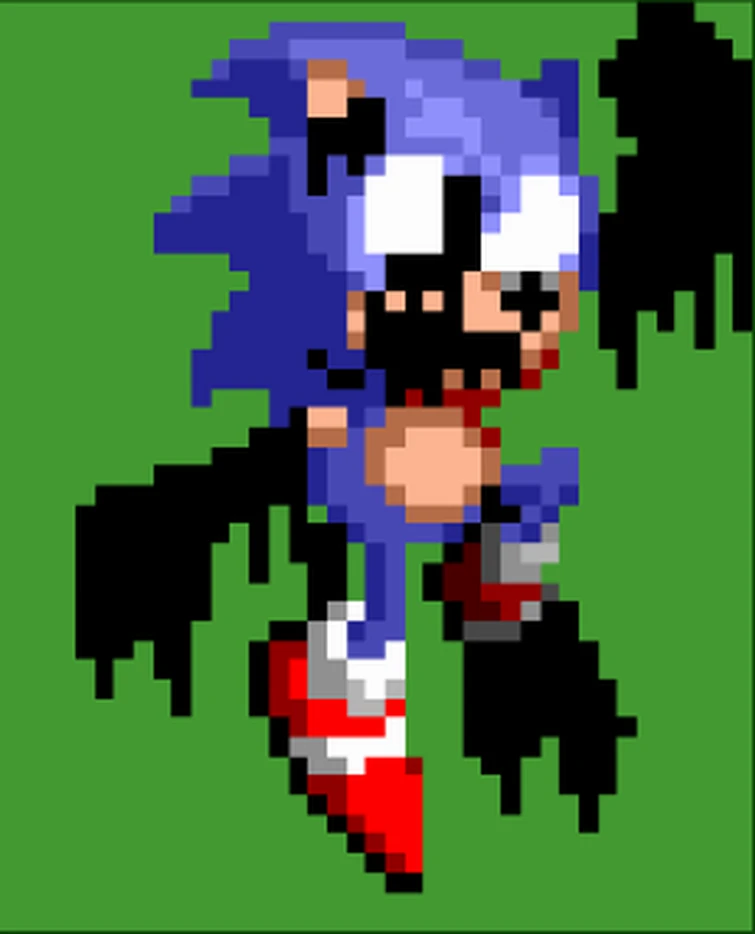 Corrupted Sonic sprites | Fandom