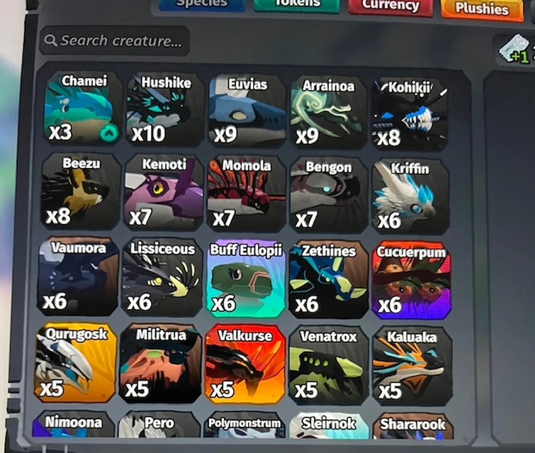 Massive inv trading/selling We got everything specs, plushies, and ...
